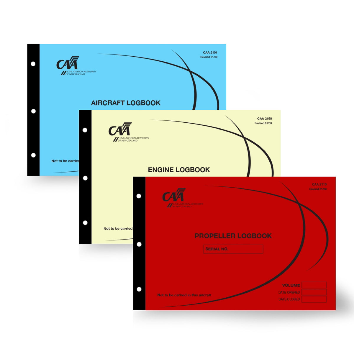 CAA NZ Logbooks and forms | Fast Shipping, save with bundle | Vertia