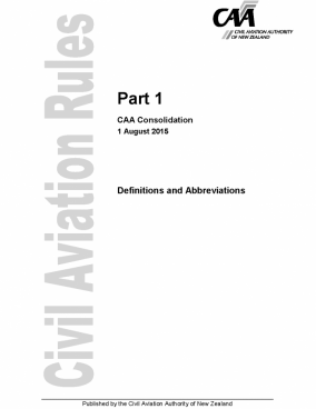RP 21 | CAA NZ Rules and Rule Parts | Vertia